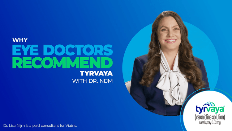 Talk To Your Doctor | Tyrvaya® (varenicline solution) Nasal Spray
